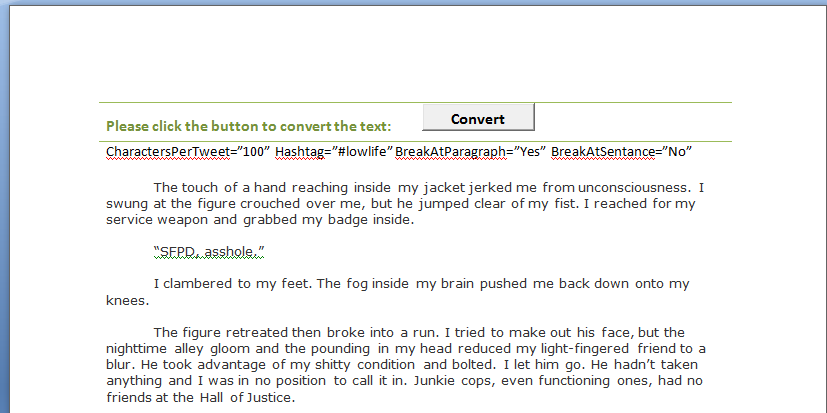 Twitter Fiction Tool - Conducttr Blog