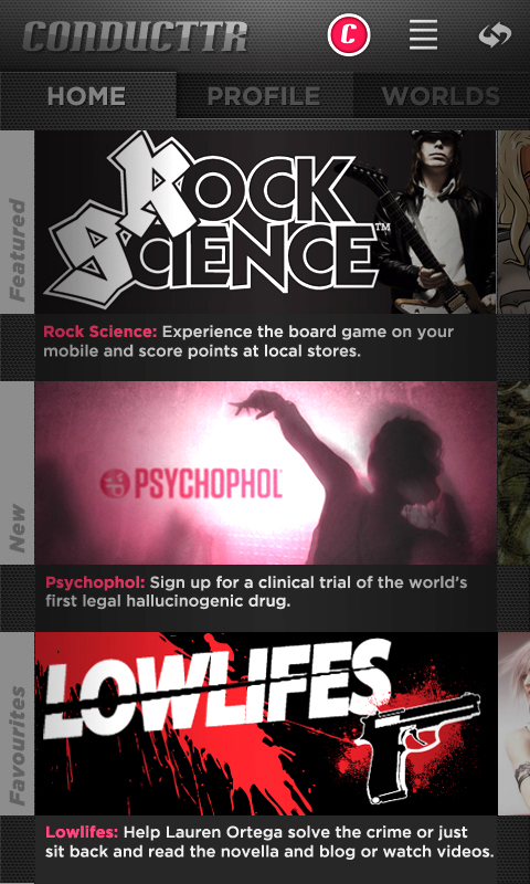 First Mobile Platform for Transmedia Storytelling - Conducttr Blog
