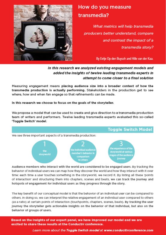 How to measure transmedia experiences - Conducttr Blog